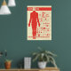 Human Body in Numbers Poster | Zazzle