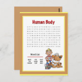 Human Body Postcard | Zazzle