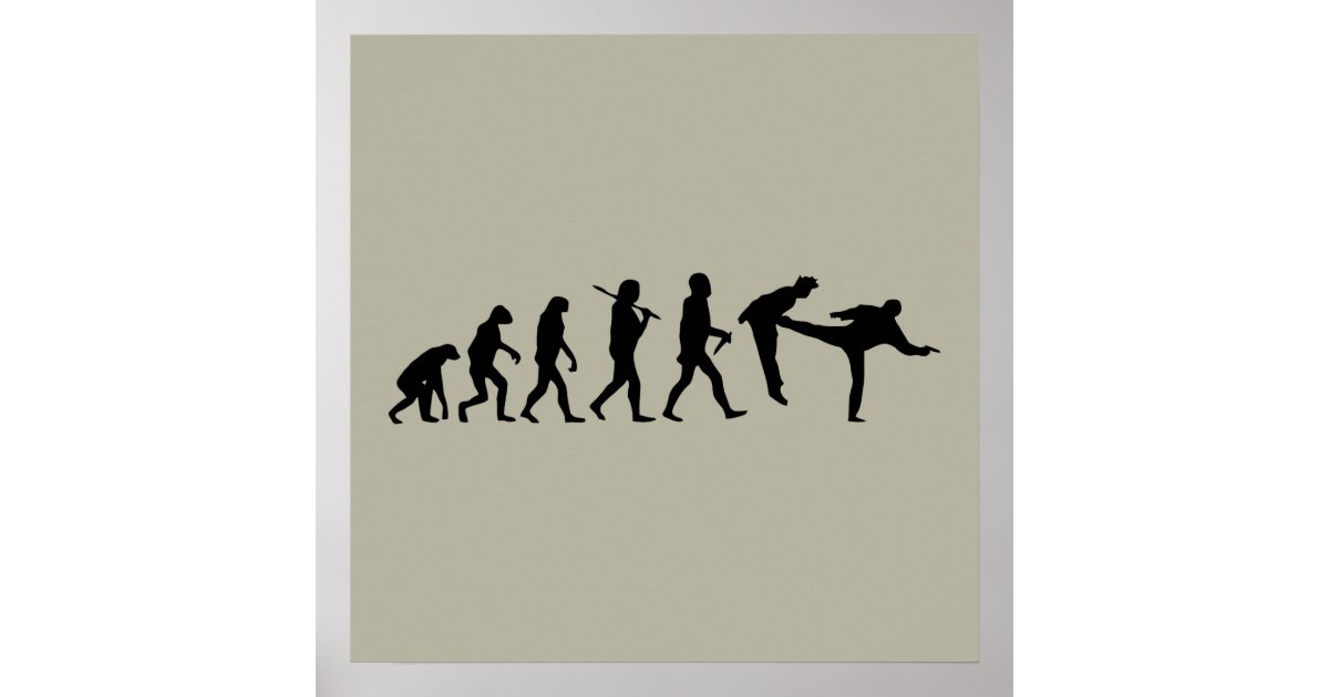 Human Evolution Poster | Zazzle
