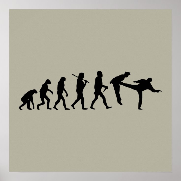 Human Evolution Poster | Zazzle