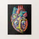 human heart biology anatomy abstract art jigsaw puzzle | Zazzle