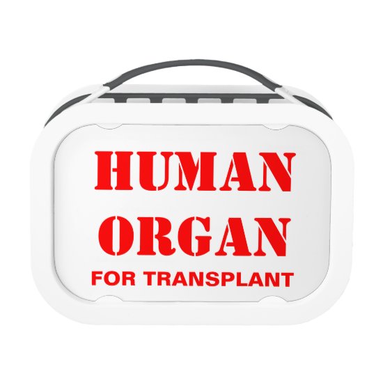 Human Organ transplant Lunch Box | Zazzle.com