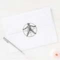 Human Pentacle Sticker | Zazzle