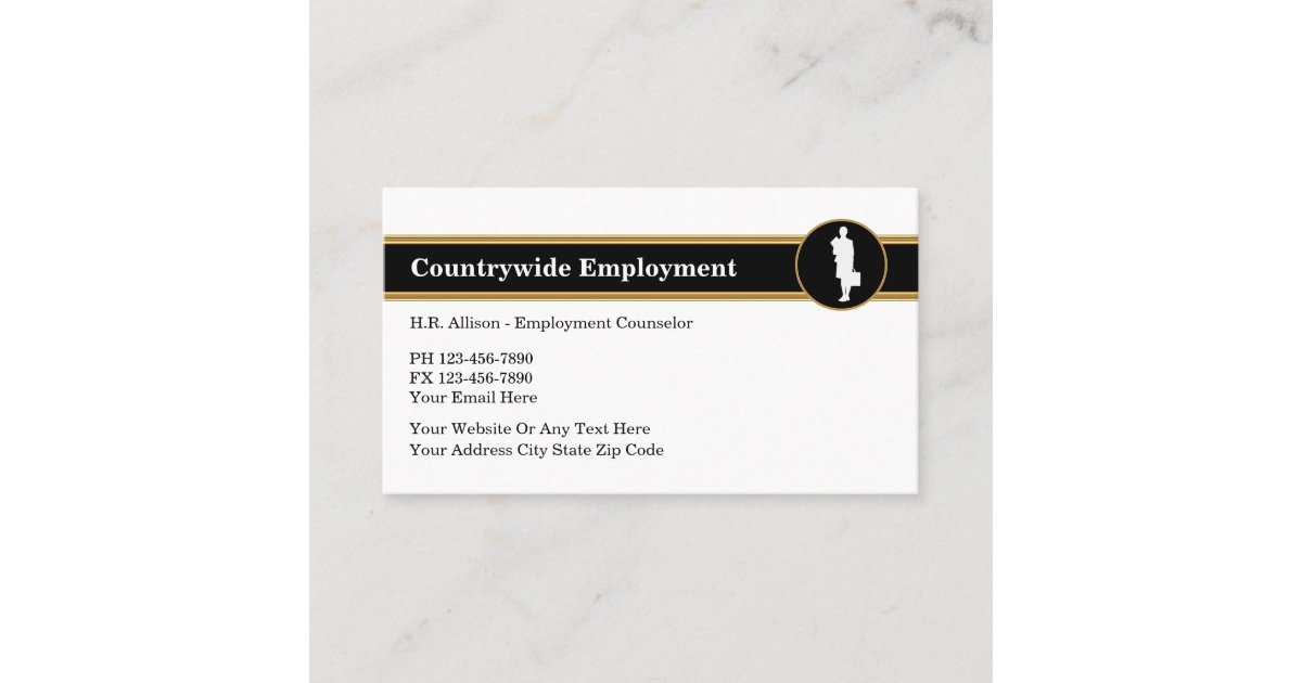 Human Resources Business Card | Zazzle