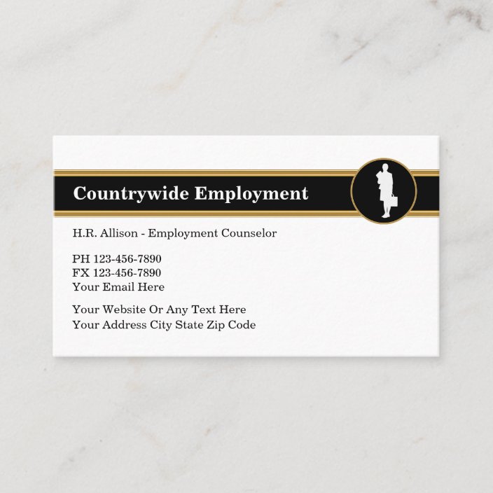 Human Resources Business Card | Zazzle.com