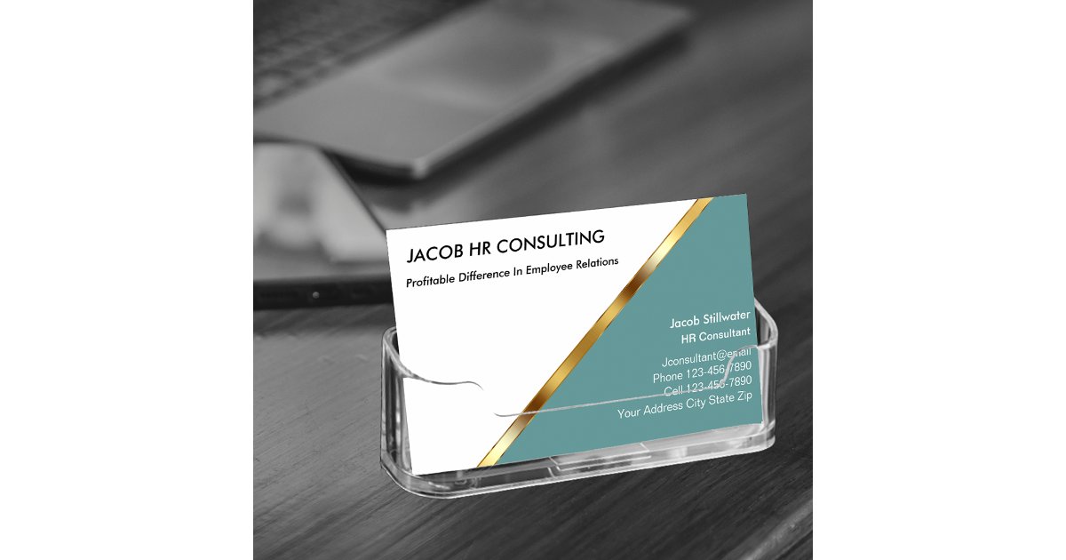 Human Resources Business Cards | Zazzle