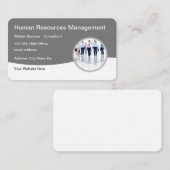 Human Resources Management Modern Business Card | Zazzle