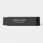 Human Resources Office Staff Desk Name Plate | Zazzle