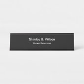 Human Resources Office Staff Desk Name Plate | Zazzle
