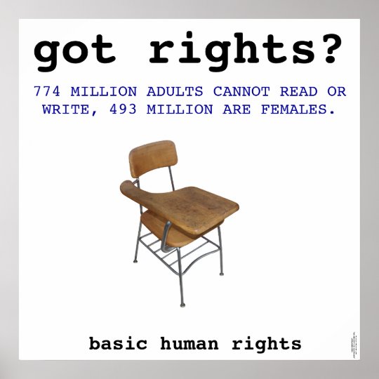 Human Rights Art Poster | Zazzle.com
