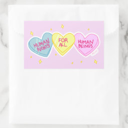 Human Rights sticker | Zazzle