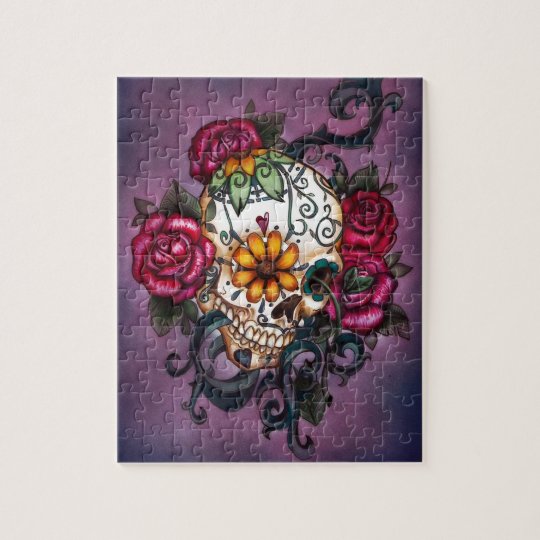 Human Skull Jigsaw Puzzle | Zazzle.com