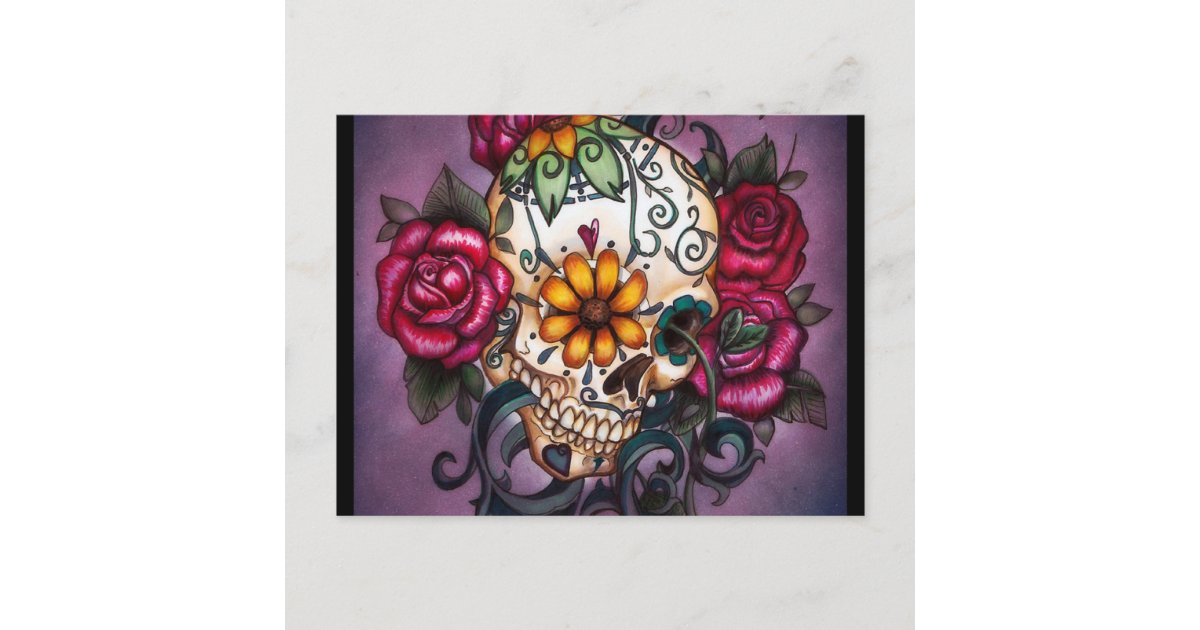 Human Skull Postcard | Zazzle