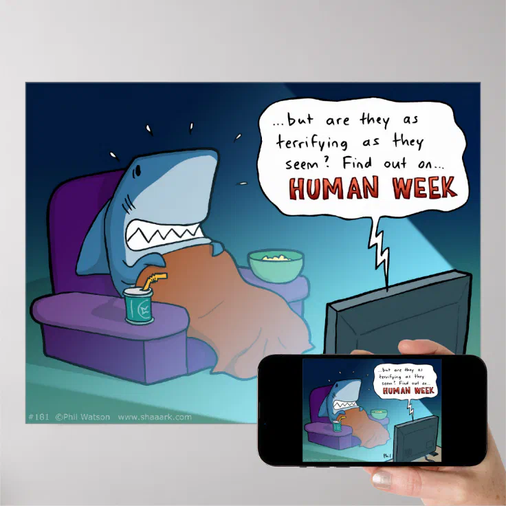 Human week poster | Zazzle