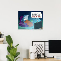 Human week poster | Zazzle