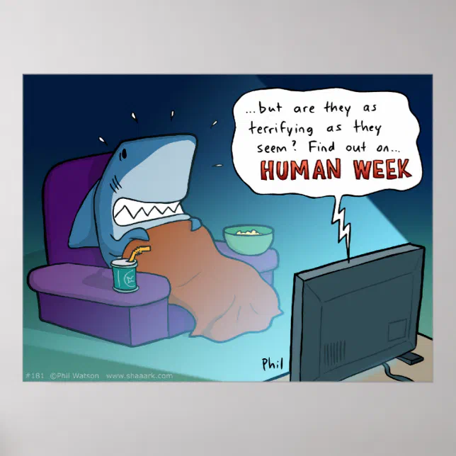 Human week poster | Zazzle