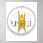 I AM A HUMANIST POSTER | Zazzle.com