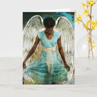 Humble Angel Card | Zazzle