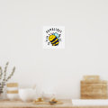 Humble Bee Funny Bumblebee Pun Poster | Zazzle