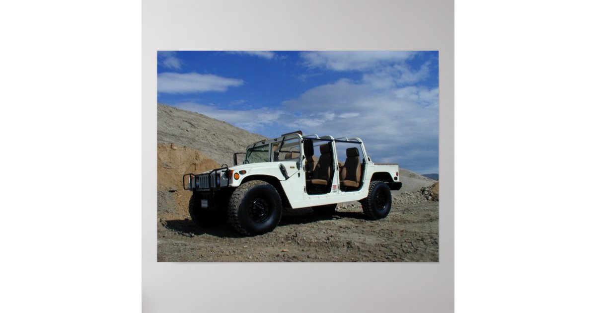 Hummer H1 Poster | Zazzle