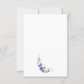 Hummingbird Bereavement Thank You Card | Zazzle