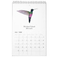 Hummingbird Calendar | Zazzle