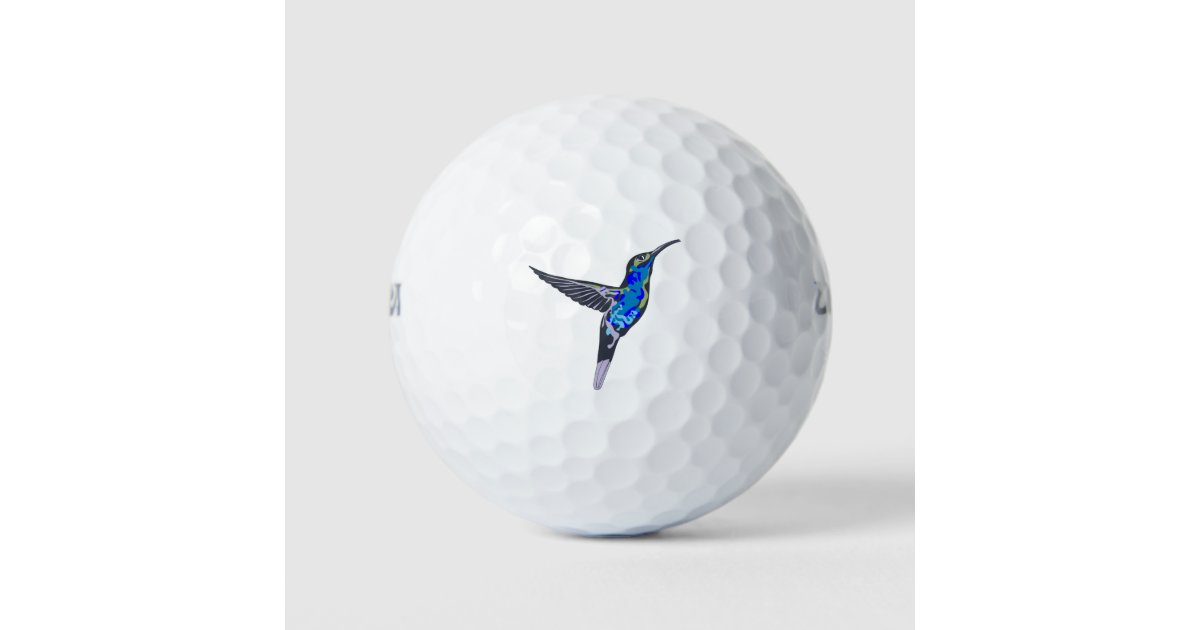 hummingbird golf balls | Zazzle