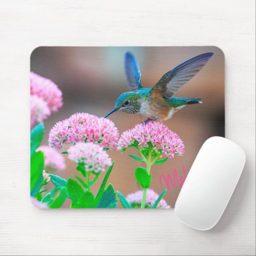 Hummingbird Mouse Pad | Zazzle