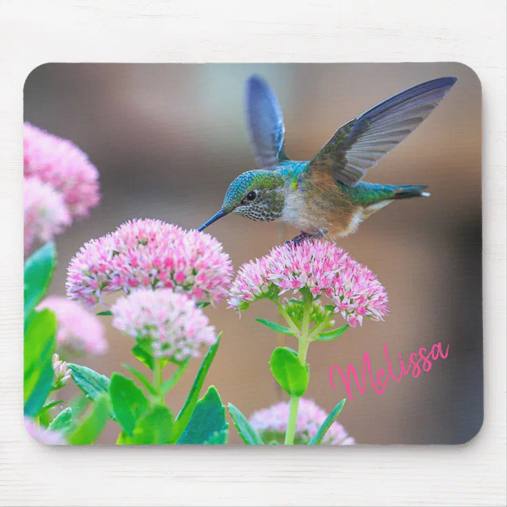 Hummingbird Mouse Pad | Zazzle