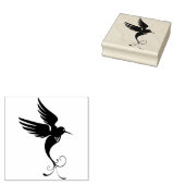 Hummingbird Rubber Stamp | Zazzle