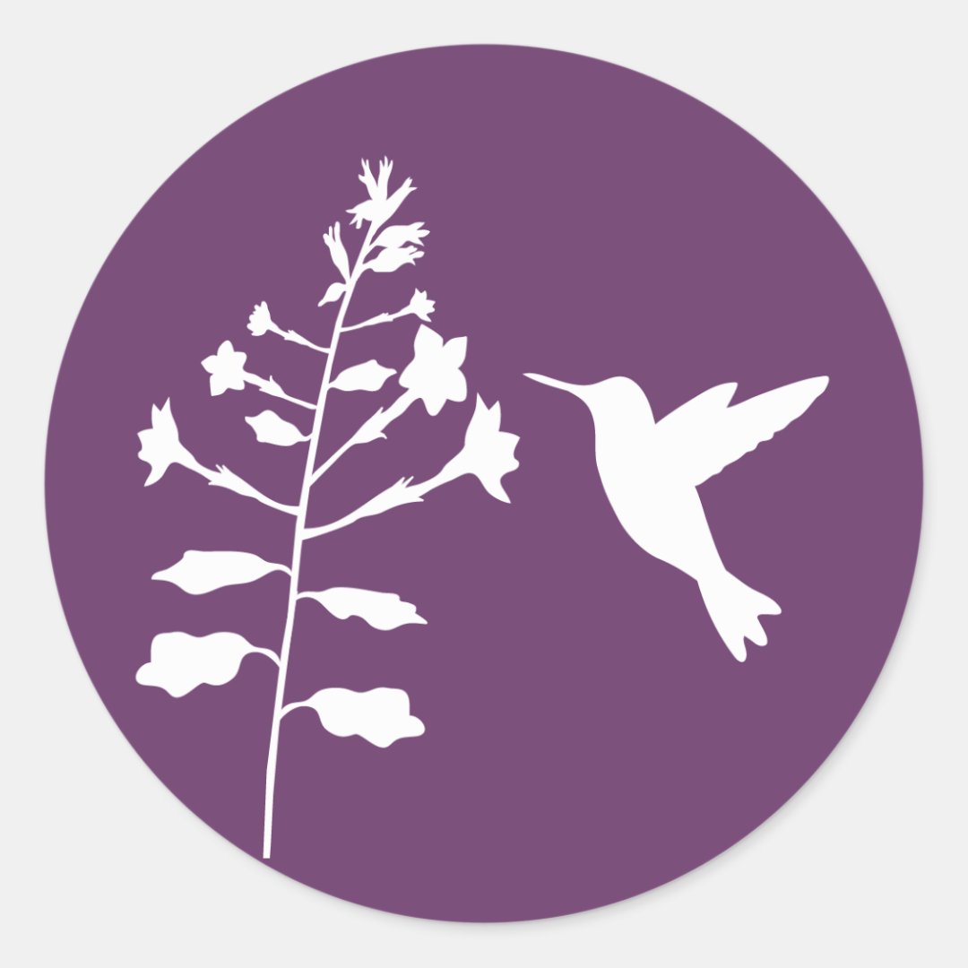 Hummingbird Sticker | Zazzle