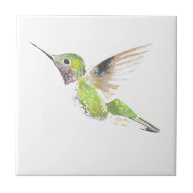 Hummingbird Tile | Zazzle