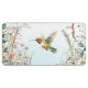 Hummingbird Wildflowers Blue License Plate | Zazzle