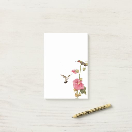 Hummingbirds Post It Notes | Zazzle