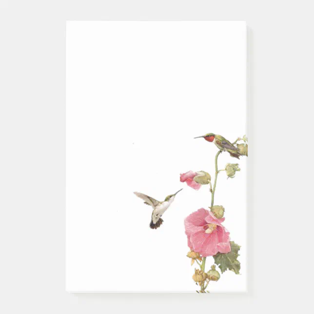 Hummingbirds Post It Notes | Zazzle