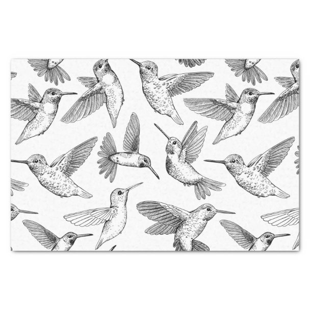 Hummingbirds Fabric | Zazzle