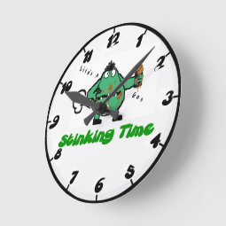 Humorous Farting Clock | Zazzle