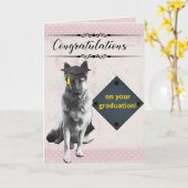 Humorous German Shepherd Graduation Card | Zazzle