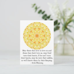 Humorous Irish Blessing from IRELAND Postcard | Zazzle