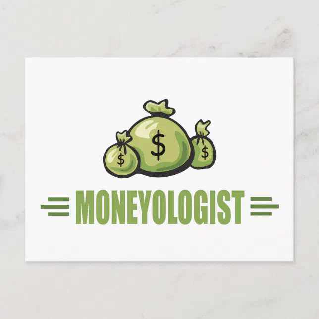 Humorous Money Postcard | Zazzle