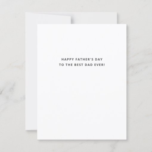 Humorous No.1 Dad Father's Day Card | Zazzle