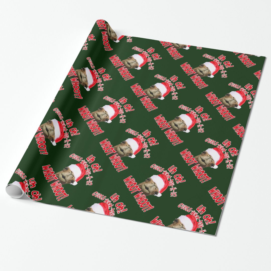 Hump Day Camel Christmas Wrapping Paper | Zazzle