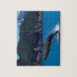 Humpback Whale Alaska Jigsaw Puzzle | Zazzle
