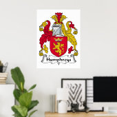 Humphreys Family Crest Poster | Zazzle