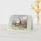 Humpty Dumpty first Birthday Card | Zazzle