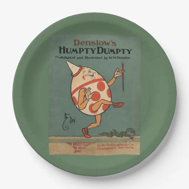 Humpty Dumpty Paper Plate | Zazzle