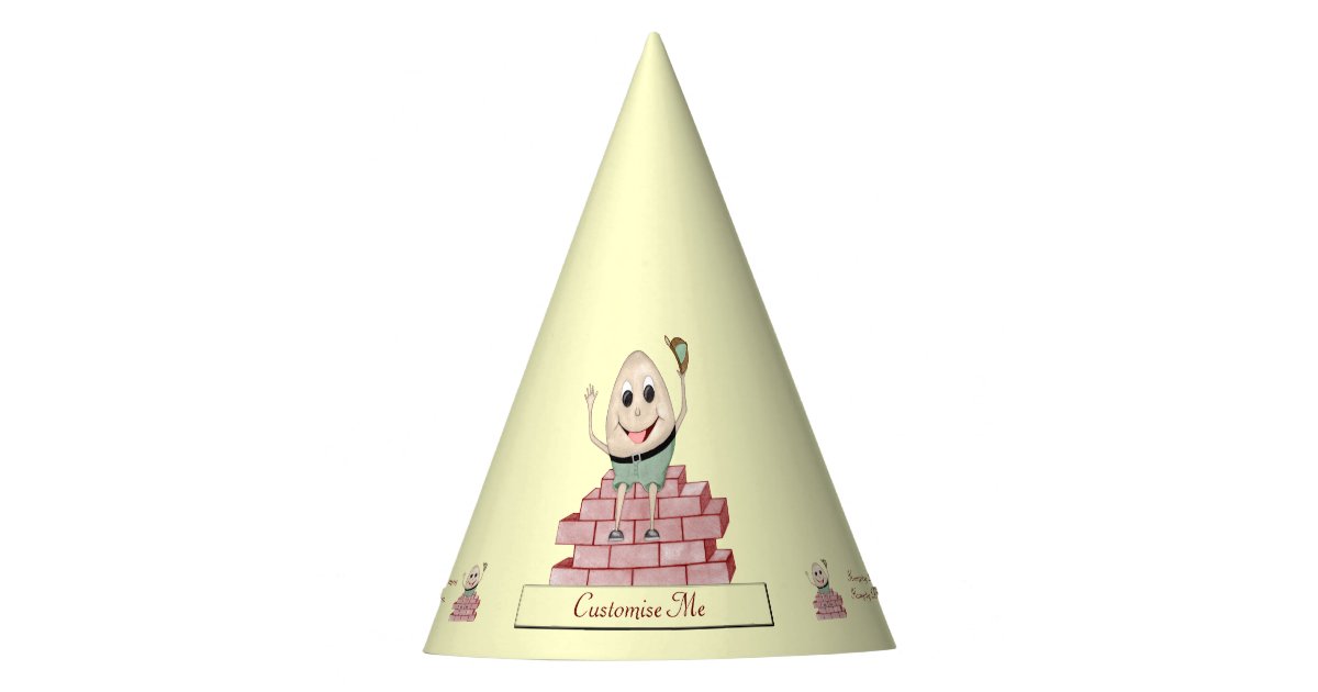 Humpty Dumpty Party Hat | Zazzle