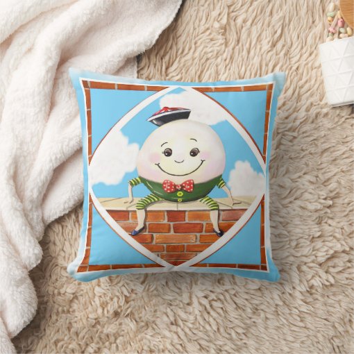 Humpty Dumpty pillow | Zazzle