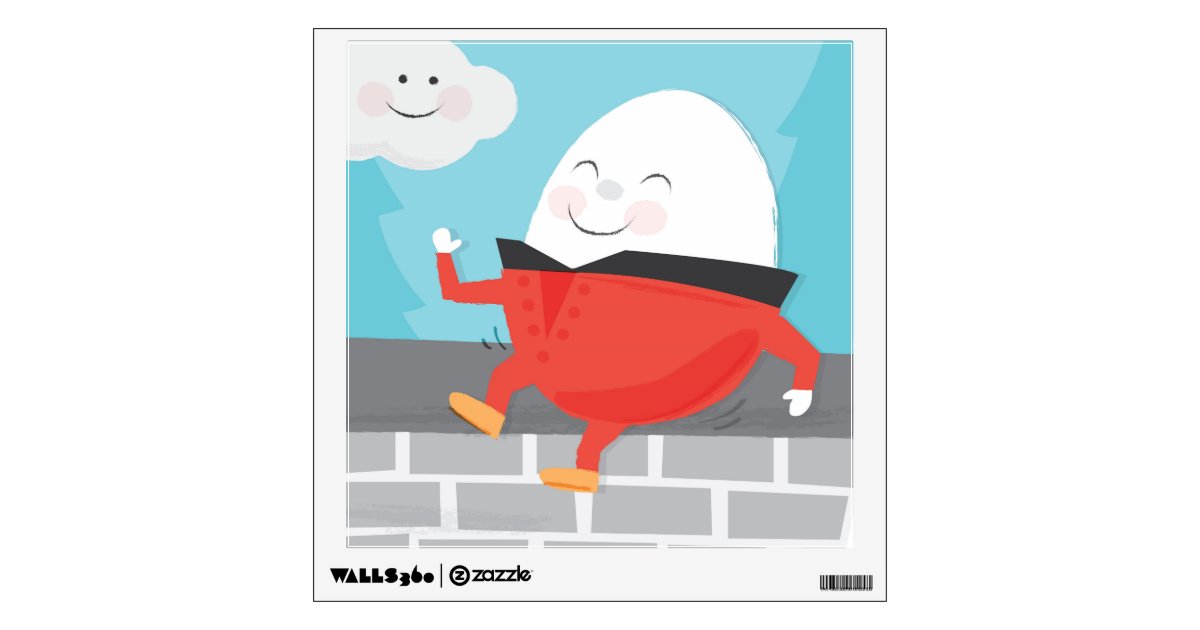 Humpty Dumpty Wall Decal | Zazzle
