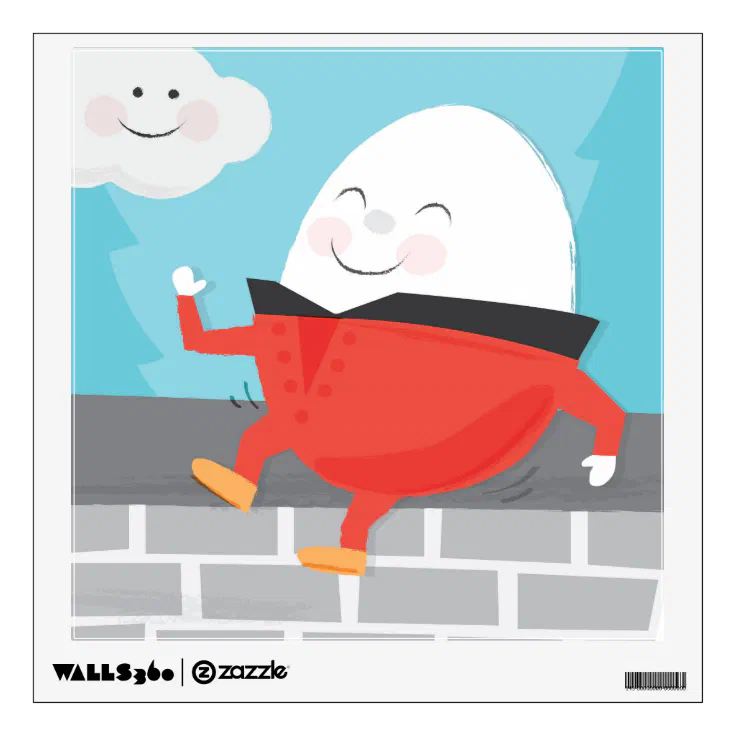 Humpty Dumpty Wall Decal | Zazzle